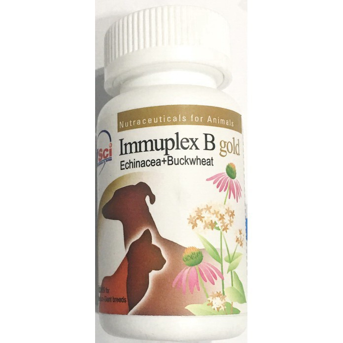 Immuplex B Gold cat dog 60 tabs(Exp.01/2028)อาหารเสริมภูมิต้านทาน สุนัข ...
