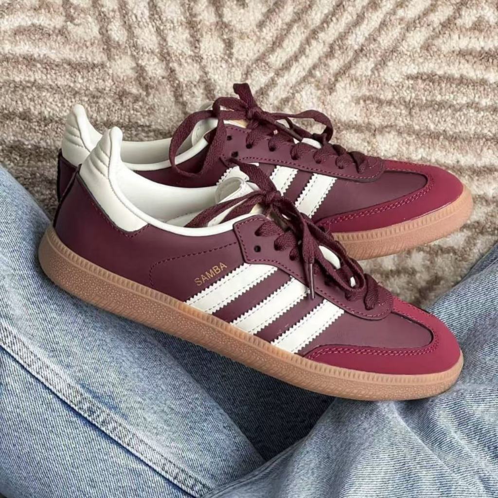 （ของแท้ 100 %）adidas originals Samba OG ID0477 red | Shopee Thailand