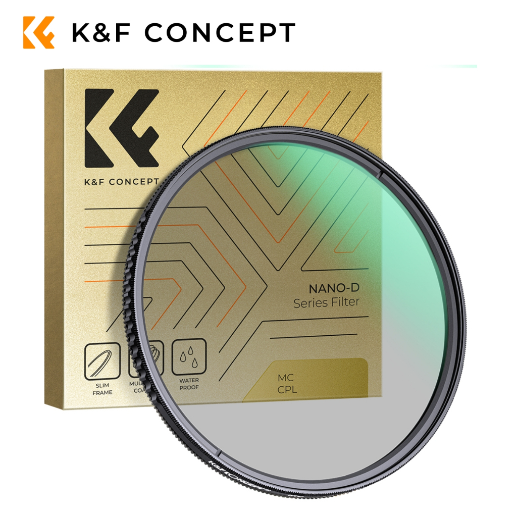 K&F CONCEPT CPL Filter 72mm CPL Lens Filter | Shopee Thailand