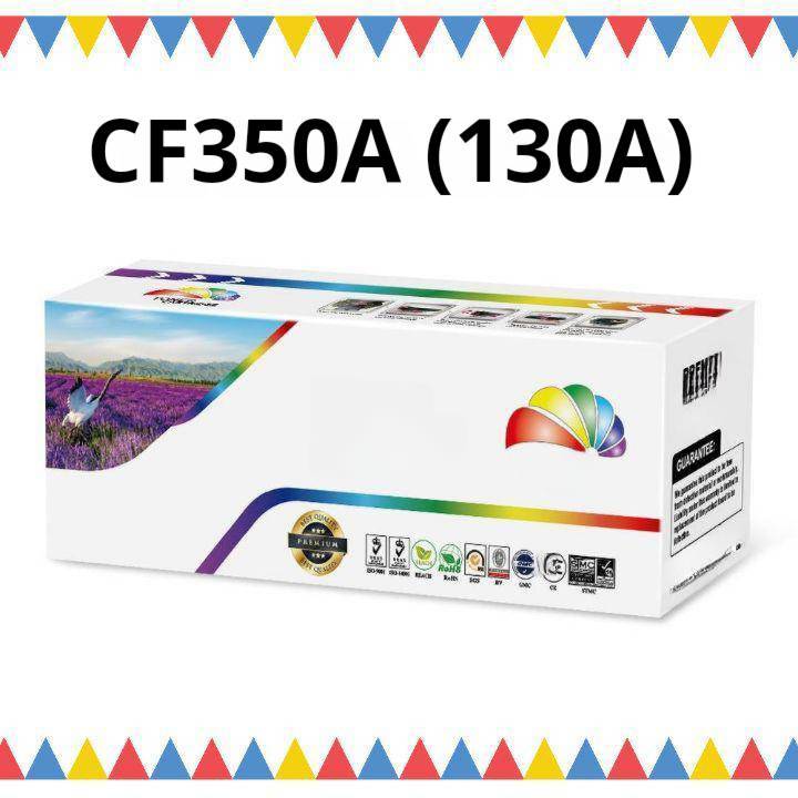หมึกพิมพ์เลเซอร์ โทนเนอร์ ตลับเทียบเท่า CF350A (130A) Color box ดำ | Shopee Thailand