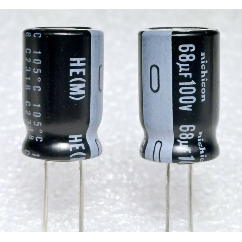 Nichicon HE 68uf 100v Capacitor ตัวเก็บประจุ คาปาซิเตอร์ | Shopee Thailand