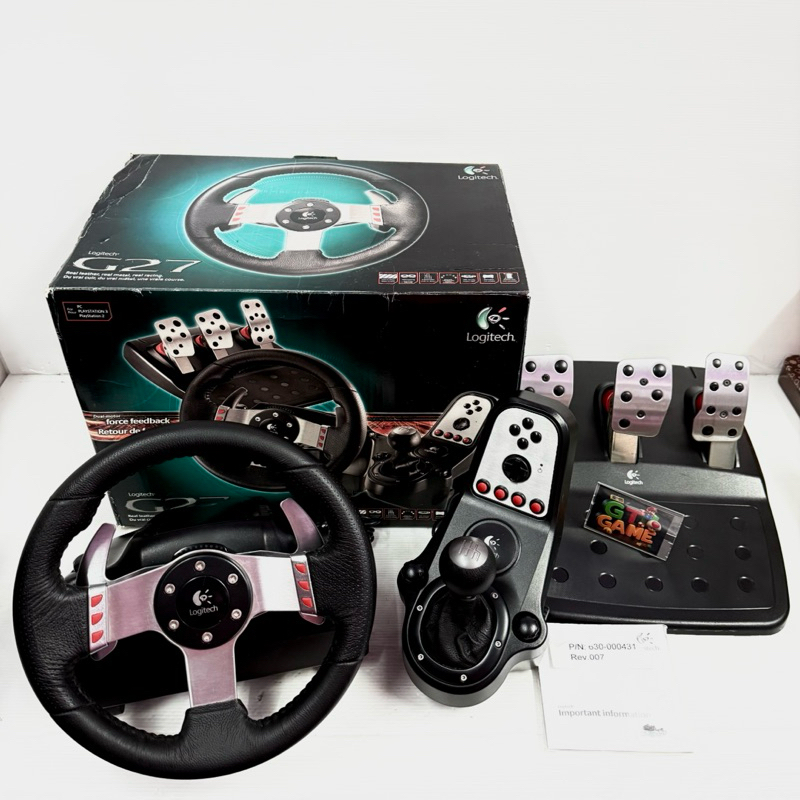 Logitech G27 Racing Wheel Boxes 🕹 Ps2,Ps3,Pc 🏁Japan 🇯🇵 | Shopee Thailand