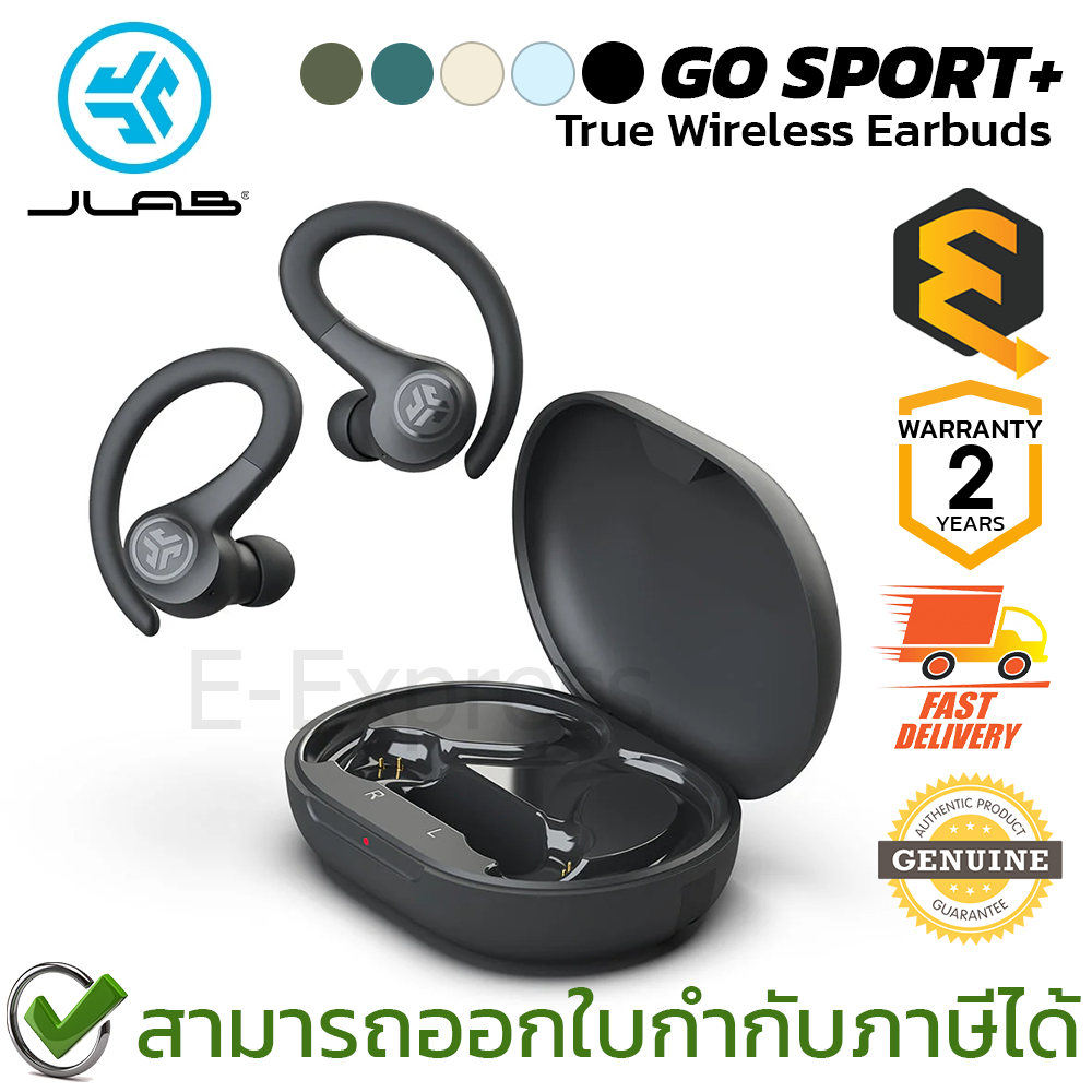 JLAB Go Sport+ True Wireless Earbuds หูฟังไร้สาย [มีให้เลือก 5 สี] ของ ...