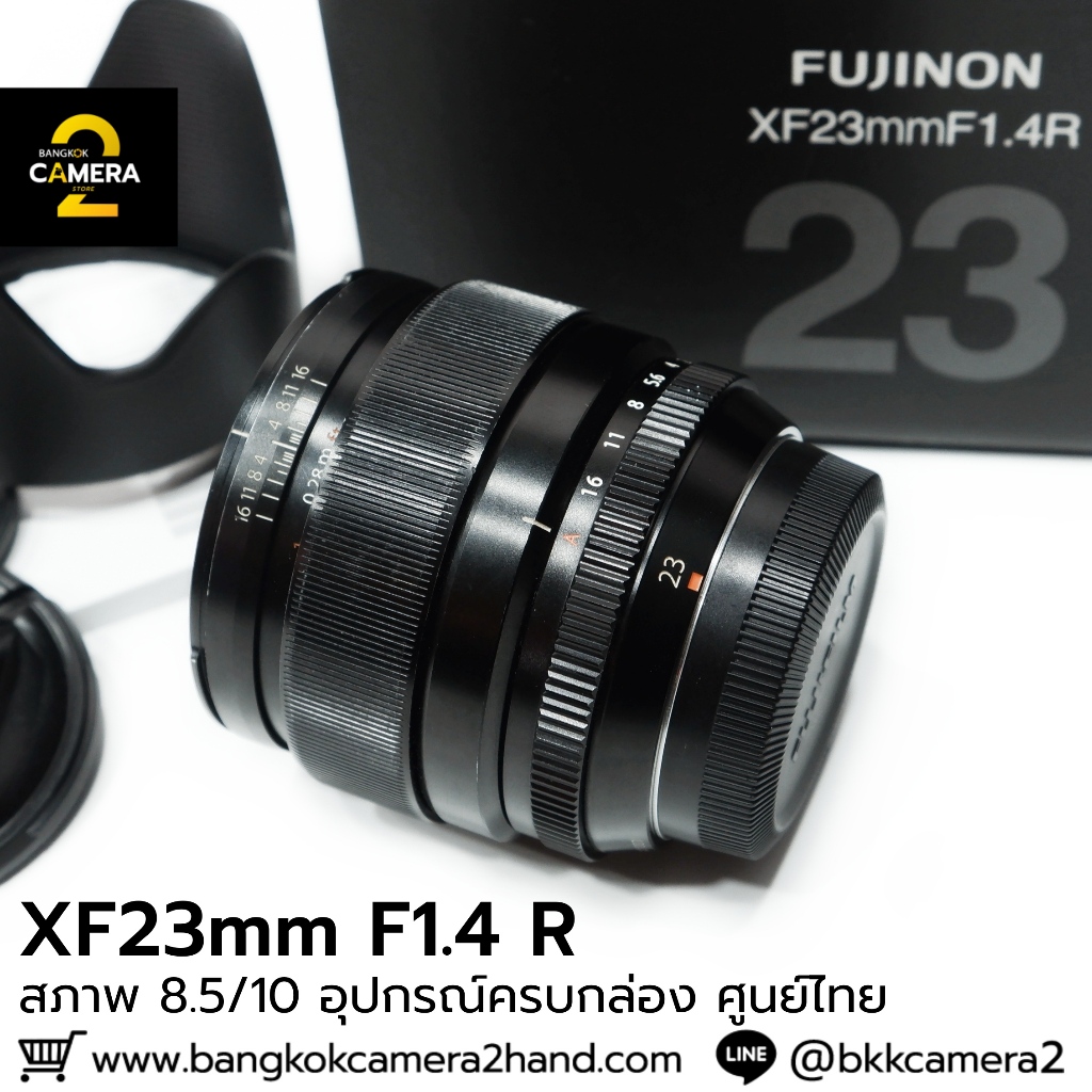 XF23mm F1.4 R อุปกรณ์ครบกล่อง | Shopee Thailand