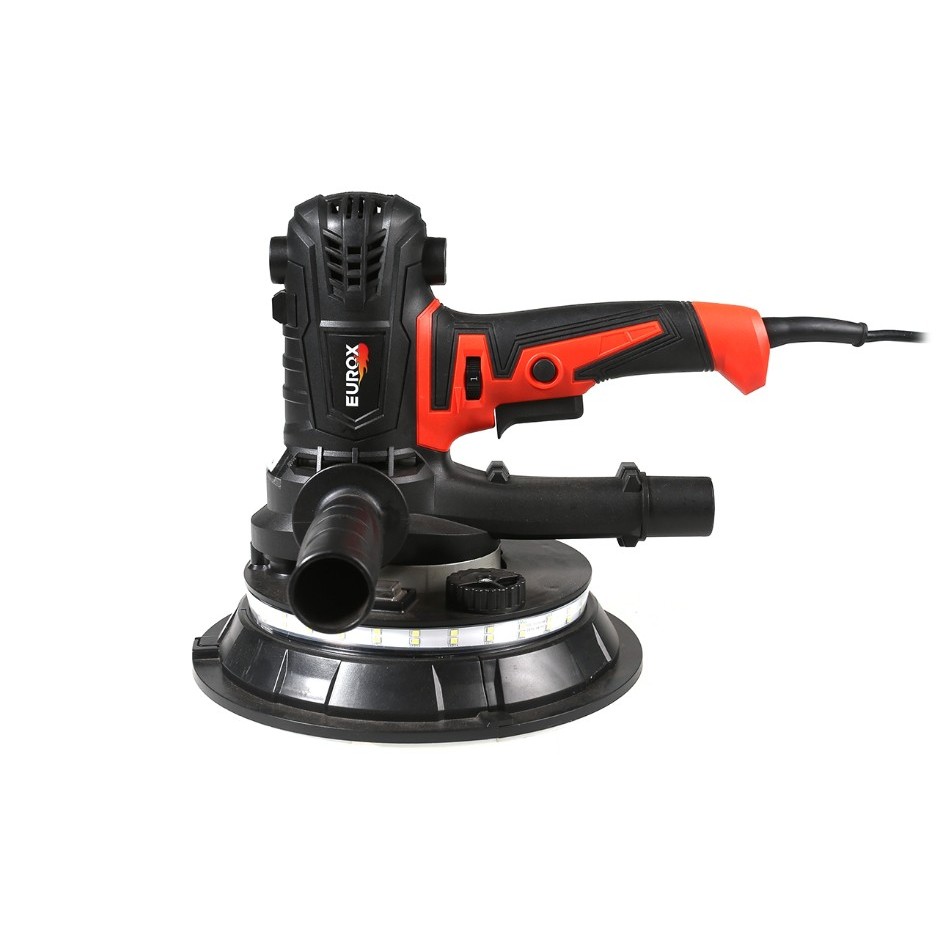 EUROX รุ่น F7185B เครื่องขัดผนังปูน เครื่องขัดผนัง 7 นิ้ว 850W ปรับได้ 5 ระดับ พร้อมระบบดูดฝุ่น ...