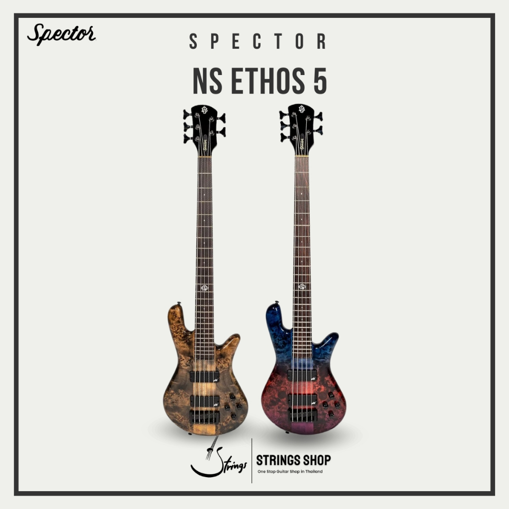 เบสไฟฟ้า Spector NS Ethos 5 Bass Guitar | Shopee Thailand