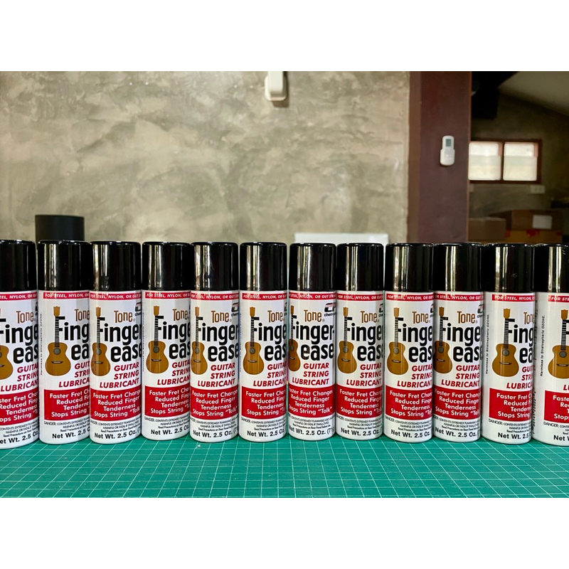 น้ำยาเช็ดสายกีต้าร์ Tone Finger-Ease String Lubricant Spray Made in USA | Shopee Thailand