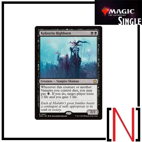 [MTG][Single][FDN] Kalastria Highborn ระดับ Rare [ภาษาอังกฤษ] | Shopee ...
