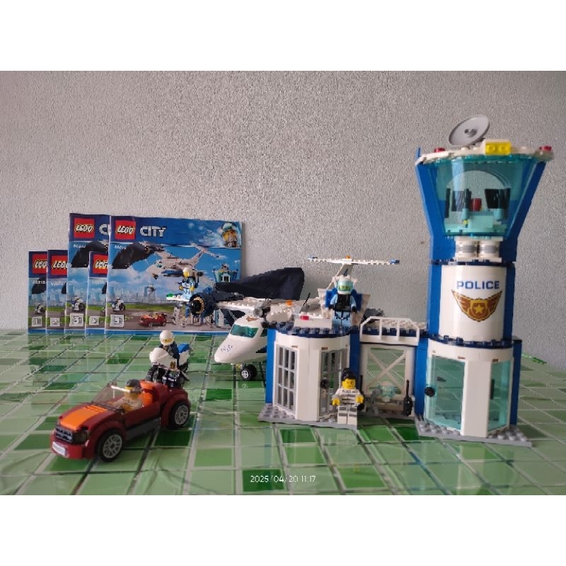 Lego city police base 60210 จากยุโรป คู่มือครบ ไม่มีกล่อง | Shopee Thailand