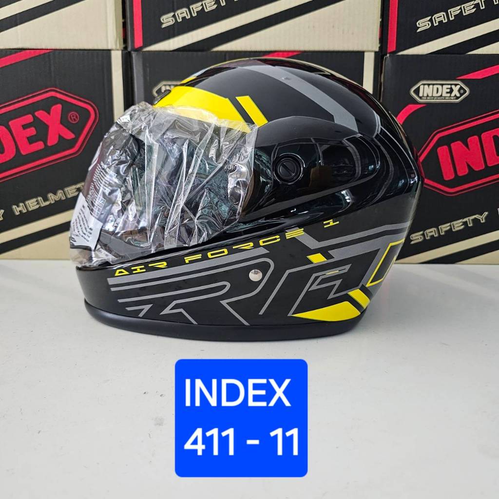 หมวกกันน็อค ID INDEX 411 ไซด์ L รอบศรีษะ 59-60 cm (1ใบ) มีหลายสีให้ ...