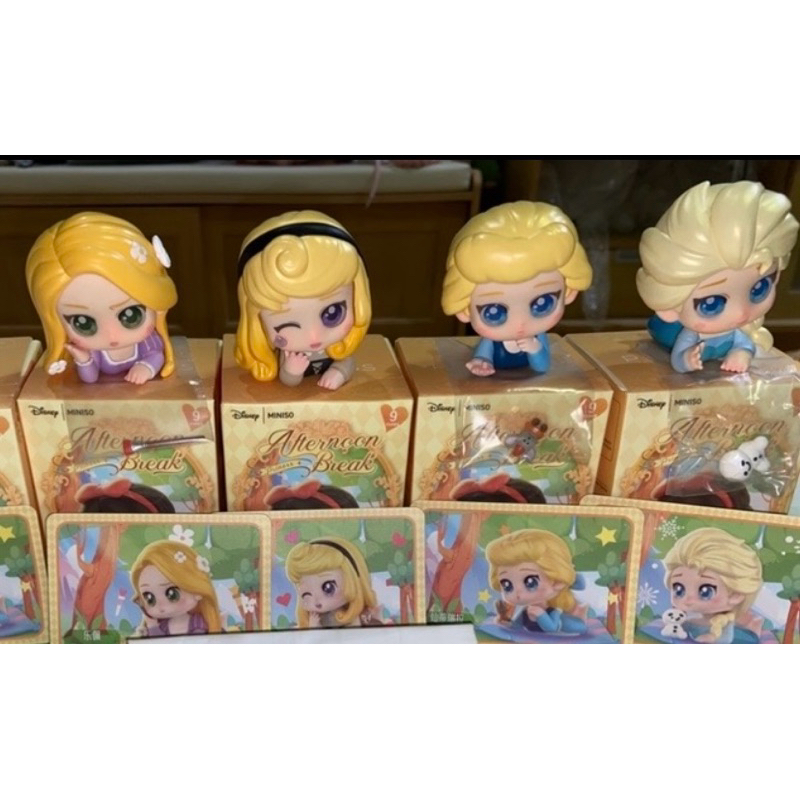 (เลือกตัว) Miniso Disney Princess Afternoon Nap | Shopee Thailand