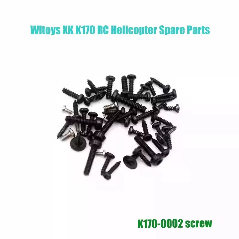 XK K170 อะไหล่เฮลิคอปเตอร์บังคับวิทยุ 4CH UH-60L Black Hawk น็อต สกรู ...