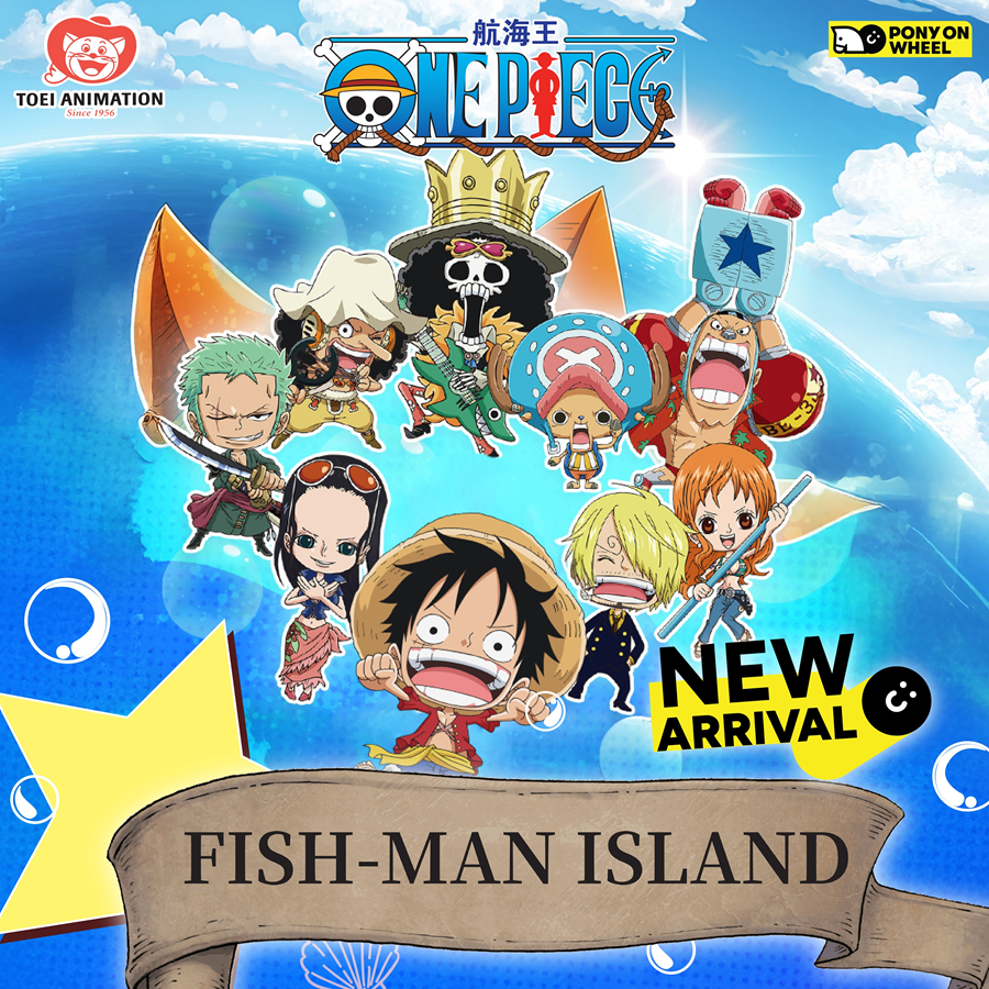 TOYzINBOX - ONE PIECE FISHMAN ISLAND BLIND BOX - กล่องจุ่ม - whole set ...