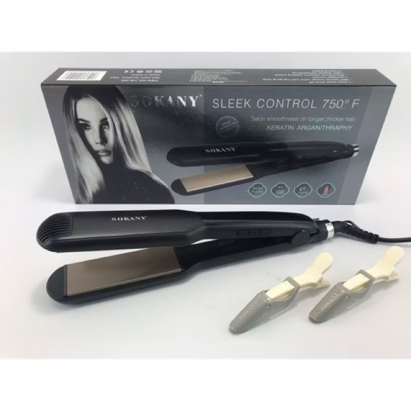 Sokany HS-059 รุ่นใหม่ พร้อมส่ง เครื่องหนีบผมของแท้ 💯% | Shopee Thailand
