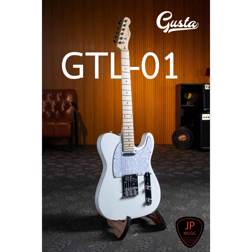Gusta GTL-01 กีตาร์ไฟฟ้า [แถมฟรี กระเป๋าใส่กีต้าร์+สายแจ็ค+ปิ๊ก ...