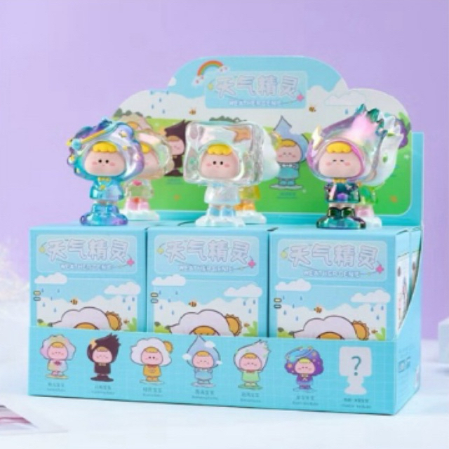 กล่องสุ่ม Weather GENIE น้องจีนีส์ สภาวะอากาศ ลุ้นซีเครท⭐ | Shopee Thailand