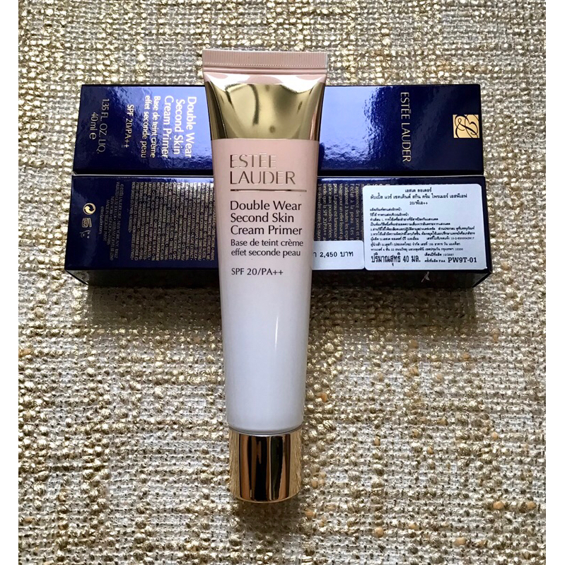Estée Lauder Double Wear Second Skin Cream Primer SPF20/PA++ ขนาด 40 ml. #ป้ายไทย #ผลิต10/2567 ...
