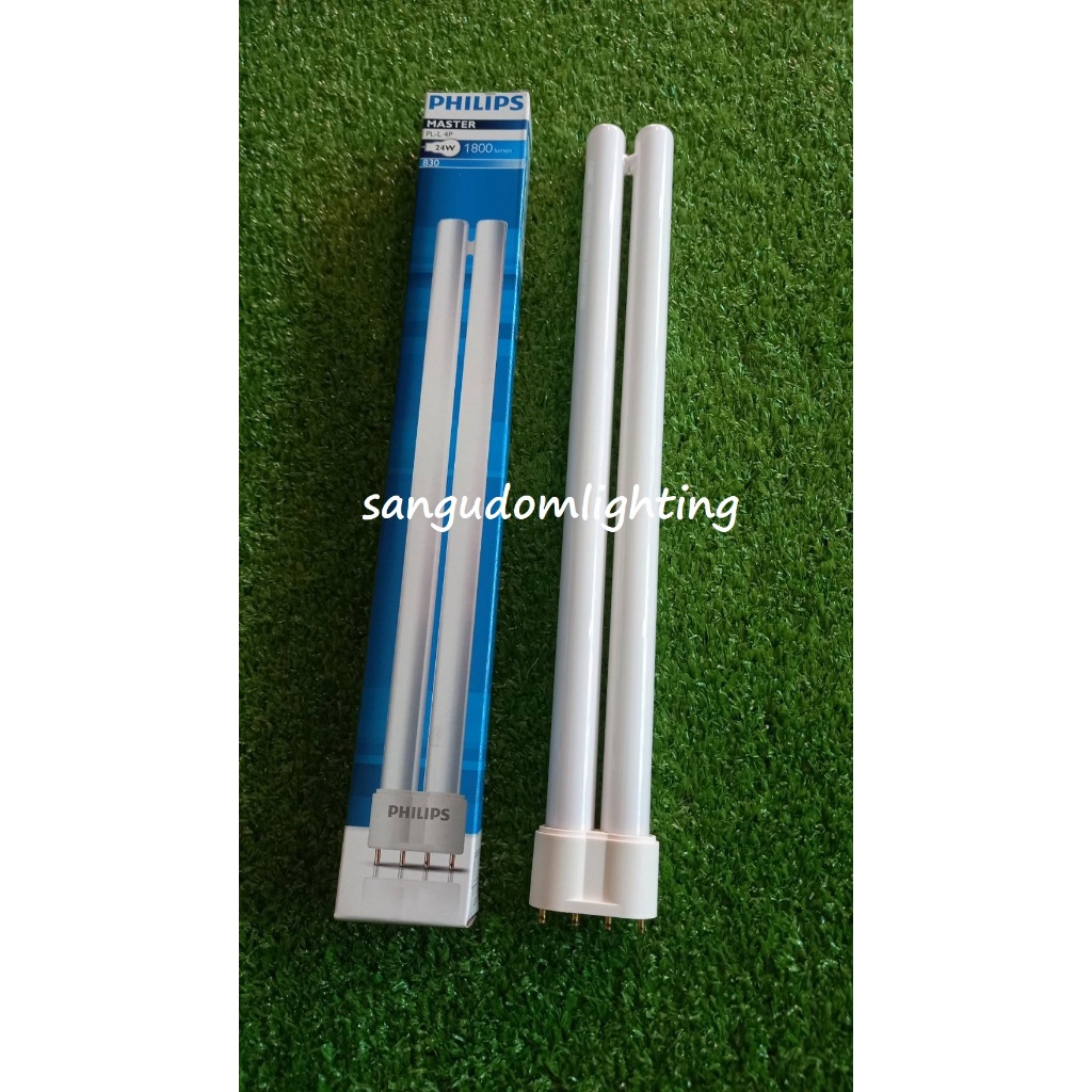 Philips Master PL-L 4P 24W 830 warmwhite หลอดไฟ H แบบแบนสี่ขา หลอดไฟ ...