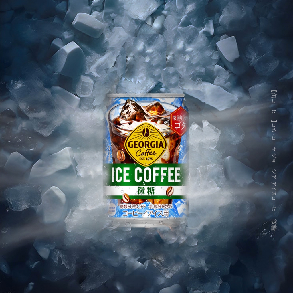 Coca-Cola Georgia Iced Coffee, Low Sugar จอร์เจีย กาแฟดำพร้อมดื่มสูตร ...