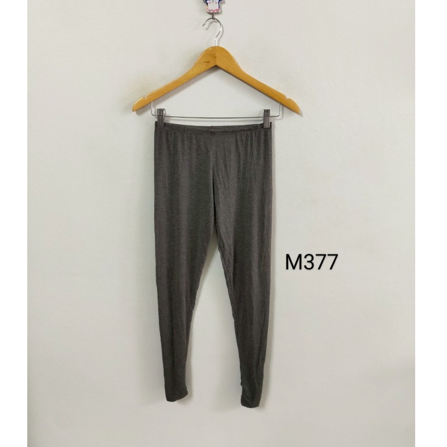 L(ญ) Heattech (M377) แบรนด์ uniqlo ยูนิโคล่ กางเกงลองจอน หญิง | Shopee Thailand