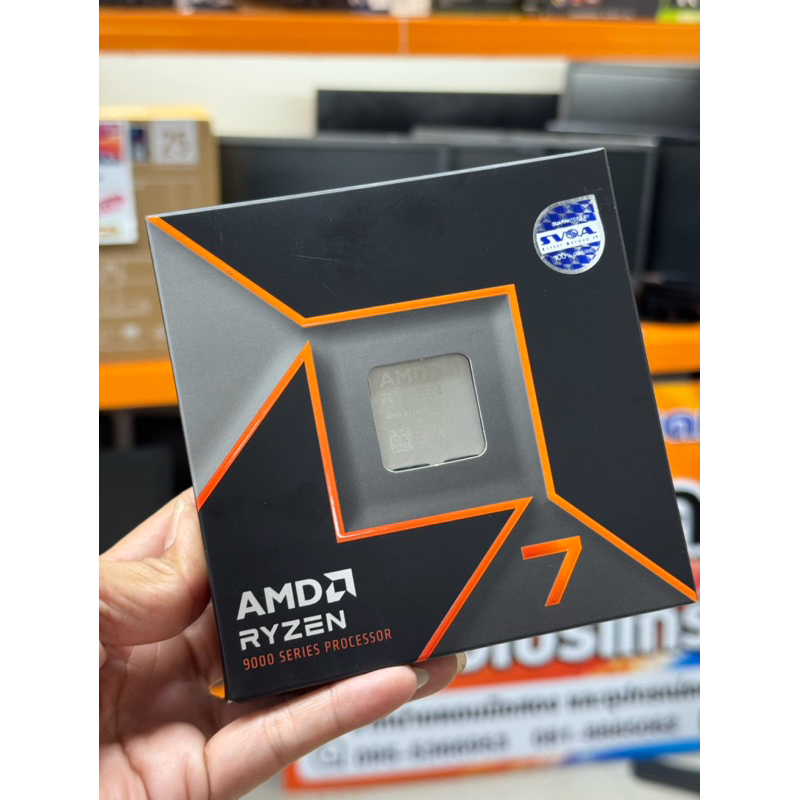 AMD RYZEN 7 9700X - 8C 16T 3.8-5.5 GHz (AMD SOCKET AM5) (ระบบระบายความ ...
