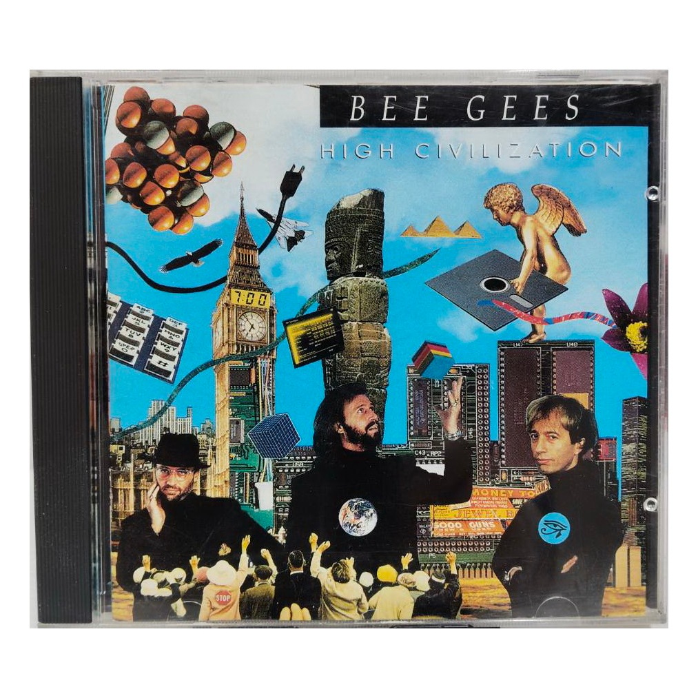 CD Bee Gees – High Civilization made in usa. ปกแผ่นสวยสภาพดีมาก แผ่นแท้ ...