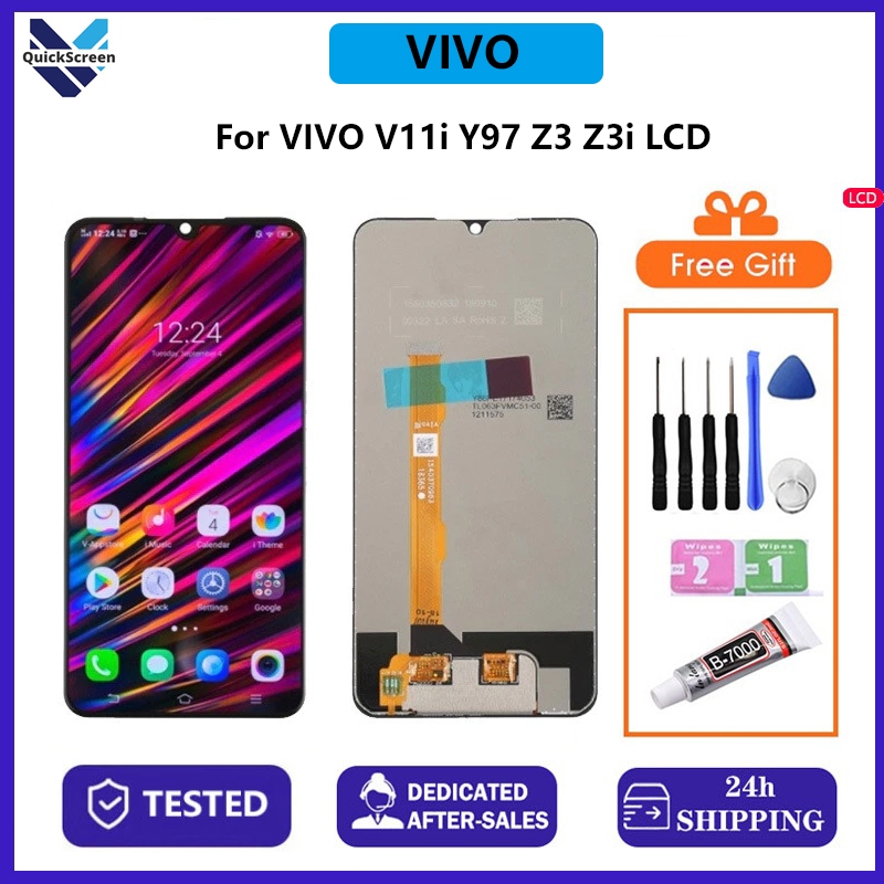 [QuickScreen] สำหรับ VIVO V11i Y97 Z3 Z3i จอแสดงผล LCD ชุดหน้าจอสัมผัสแบบทัชสกรีน | Shopee Thailand