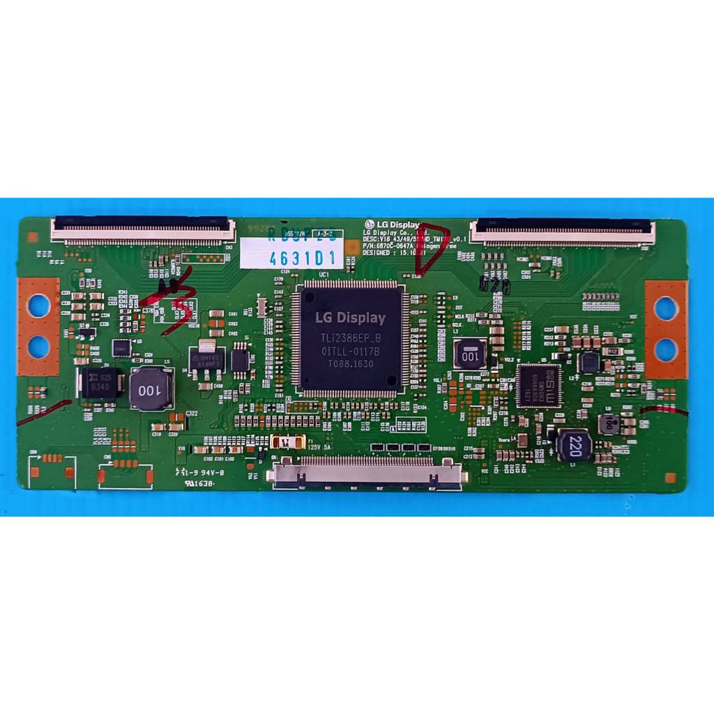 บอร์ดทีคอนทีวี LG เฉพาะรุ่น 55UH615T พาสบอร์ด 6870C-0647A V16 | Shopee ...