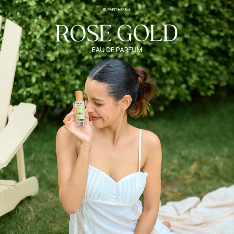 Eau de Parfum - Rose Gold (the signature scent) 30ml. | Supapit Herbal | Shopee Thailand