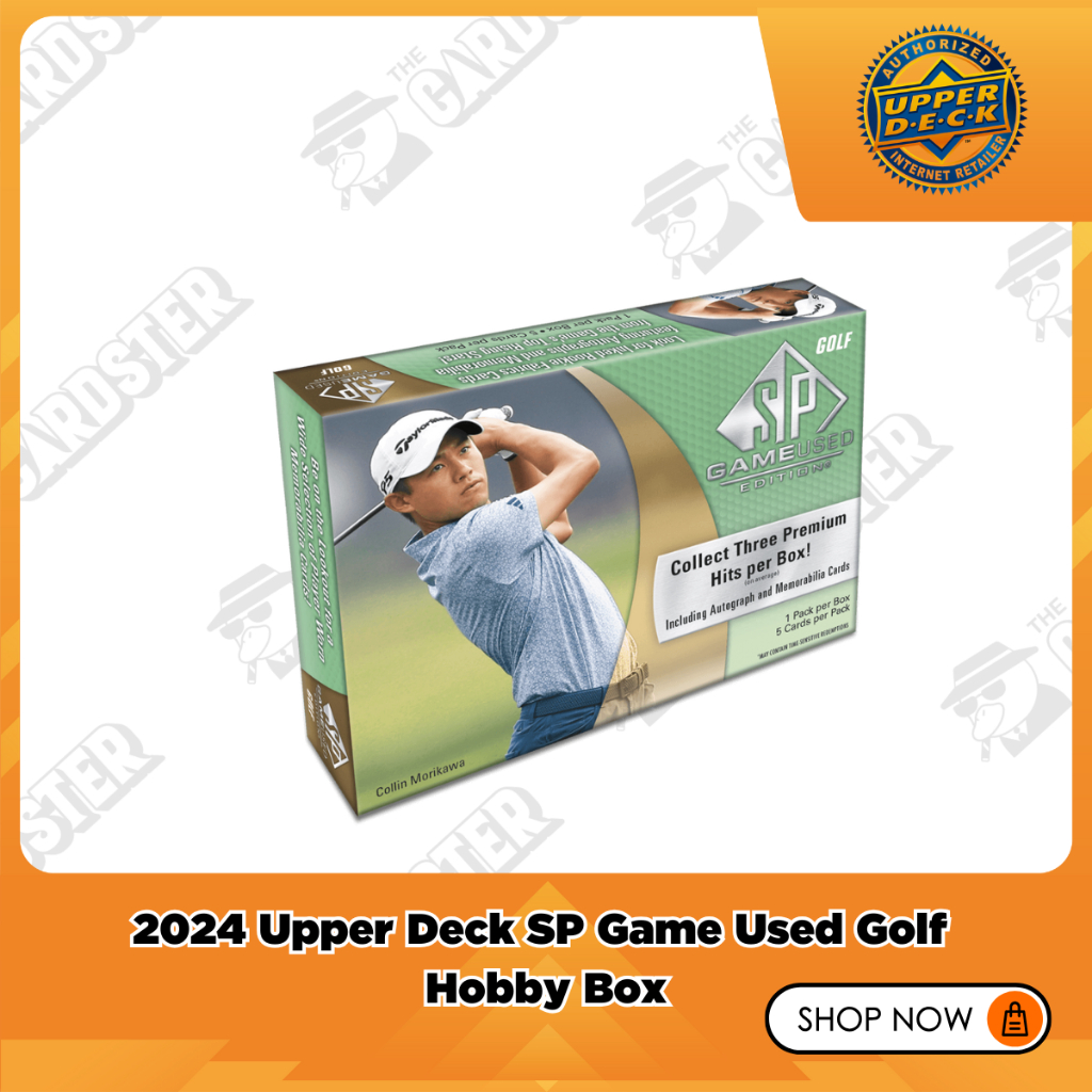 [พร้อมส่ง] 2024 Upper Deck SP Game Used Golf Hobby Box ห้ามพลาด ...