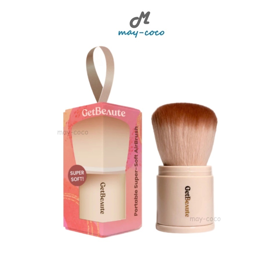ถูก/แท้/มีไลฟ์ แปรง GetBeaute Portable Super-Soft AirBrush เก็ตโบว์เต้ ...