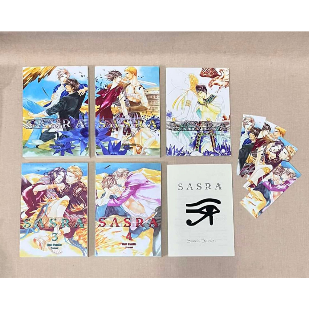 [พร้อมส่ง] นิยายวายแปลญี่ปุ่น SASRA 1-4 จบ พร้อมเล่มพิเศษ | Shopee Thailand