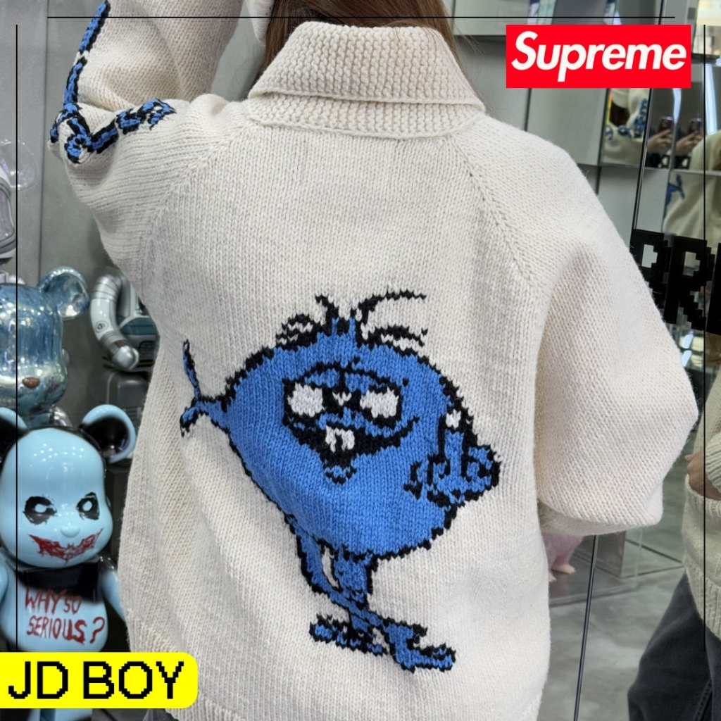 (มีส่งด่วนได้ของเลยวันนี้) JDBOY - Supreme sweater ของแท้ | Shopee Thailand