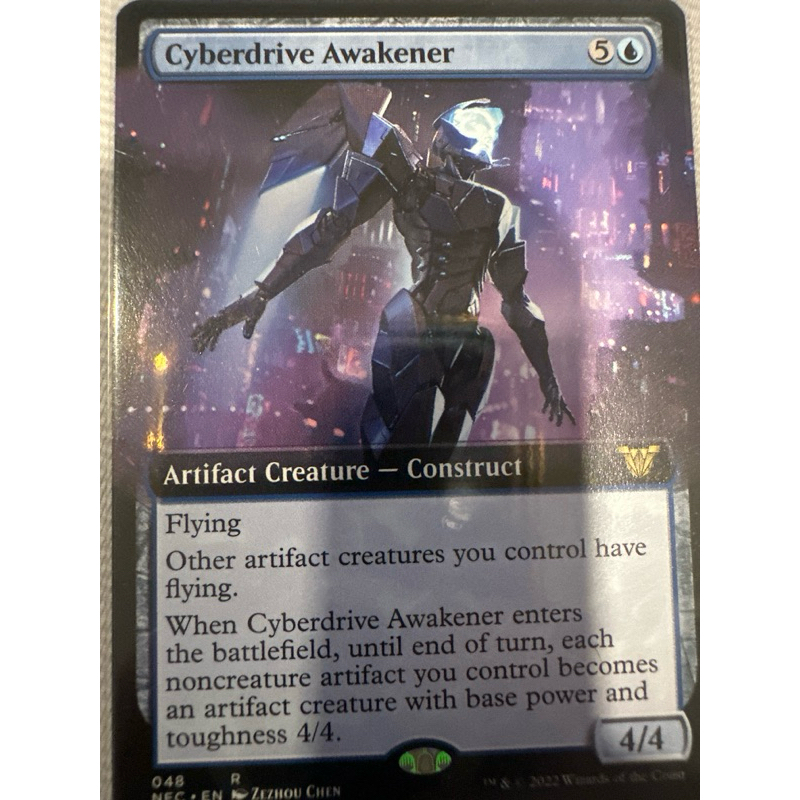 Cyberdrive Awakener Extended Art การ์ด Magic The Gathering ของแท้ MTG ...