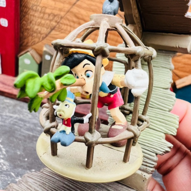 Pinocchio พินอคคิโอ้ งานแท้ Disney 2003 สภาพดีมากมาย งานวินเทจ น่าสะสม ...