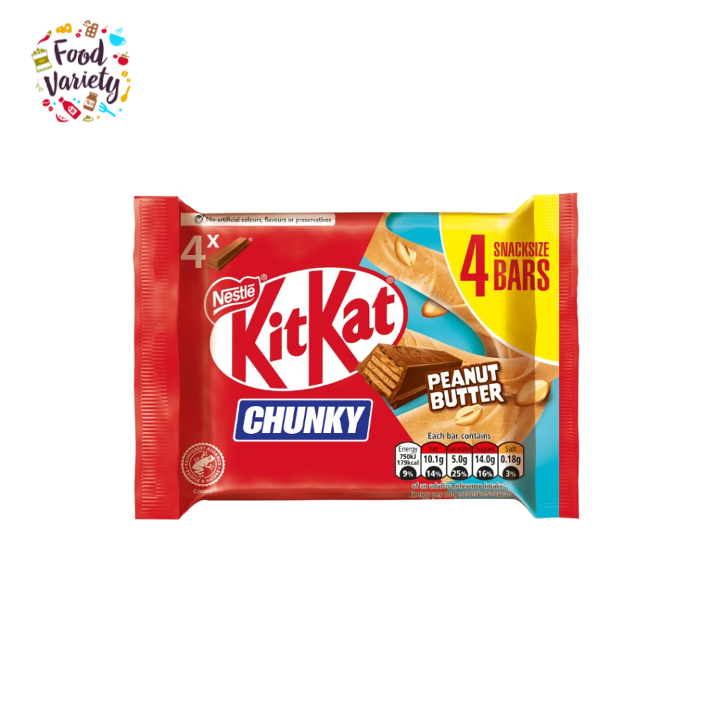 Kit Kat Chunky Peanut Butter Multipack 4 x 34g | Shopee Thailand