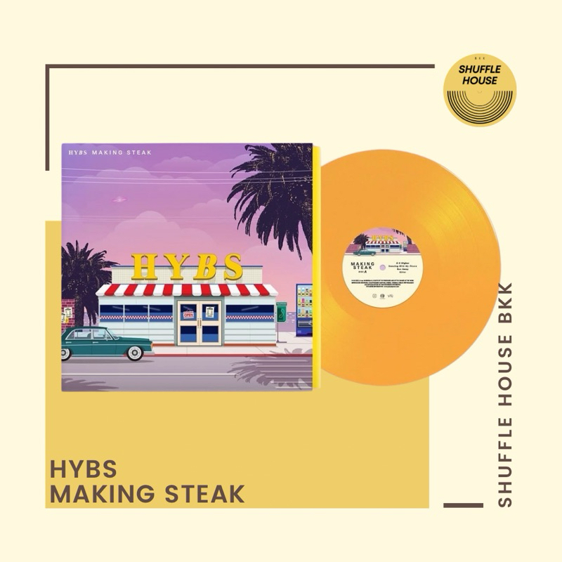 (พร้อมส่ง) HYBS Making Steak second press Vinyl แผ่นไวนิลใหม่ซีล | Shopee Thailand