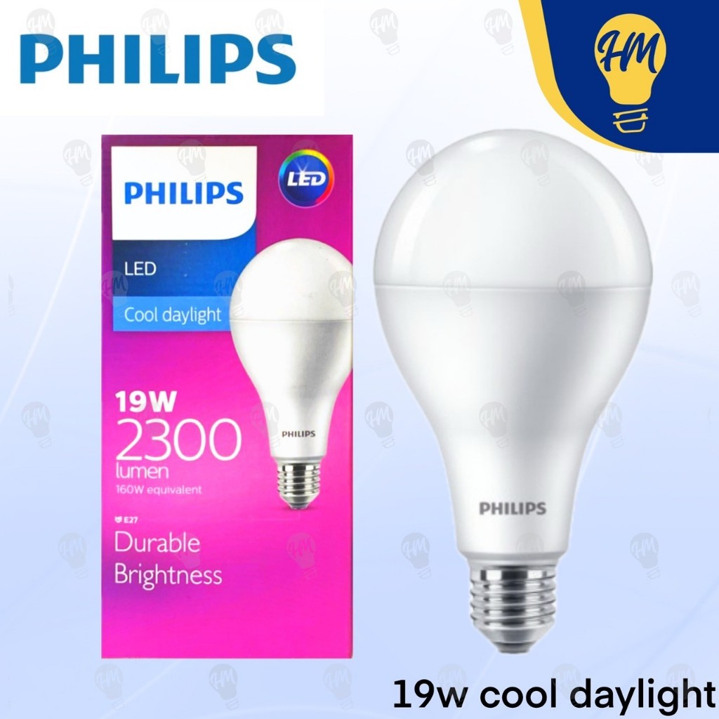 Philips หลอดไฟ LED 19W แสงขาว | Shopee Thailand