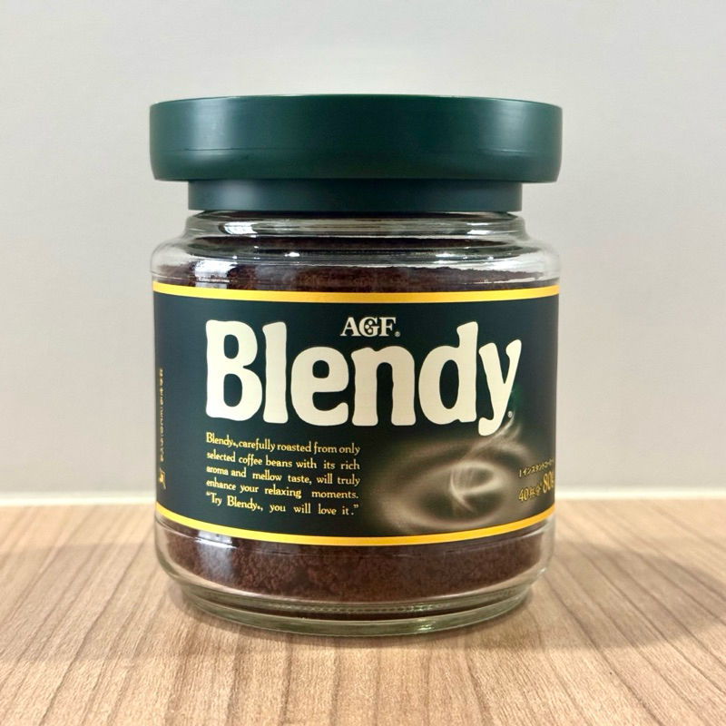 AGF Blendy Instant Coffee 80g. เบลนดี้ กาแฟสำเร็จรูปพร้อมชง หอม เข้มข้น จากประเทศญี่ปุ่น ...