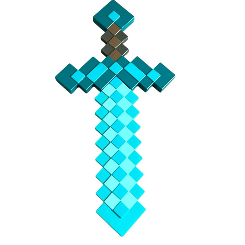 Minecraft Kids Play Foam Diamond Toy Sword แท้ | Shopee Thailand