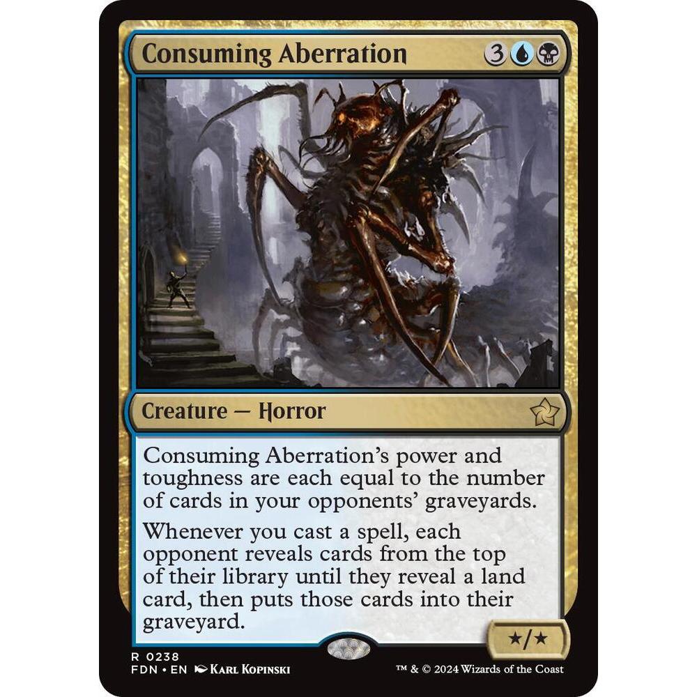 MTG : Consuming Aberration - Foundations (FDN) | Shopee Thailand