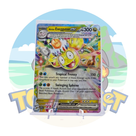 Pokemon Card "Exeggutor EX 133/191" ENG Surgins Sparks | Shopee Thailand