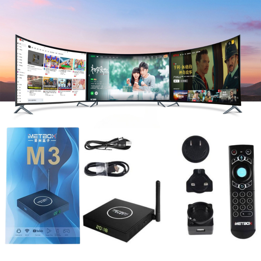 กล่องรับสัญญาณทีวี กล่องทีวี IMETBOX M3 Hot In Singapore Japan USA ...