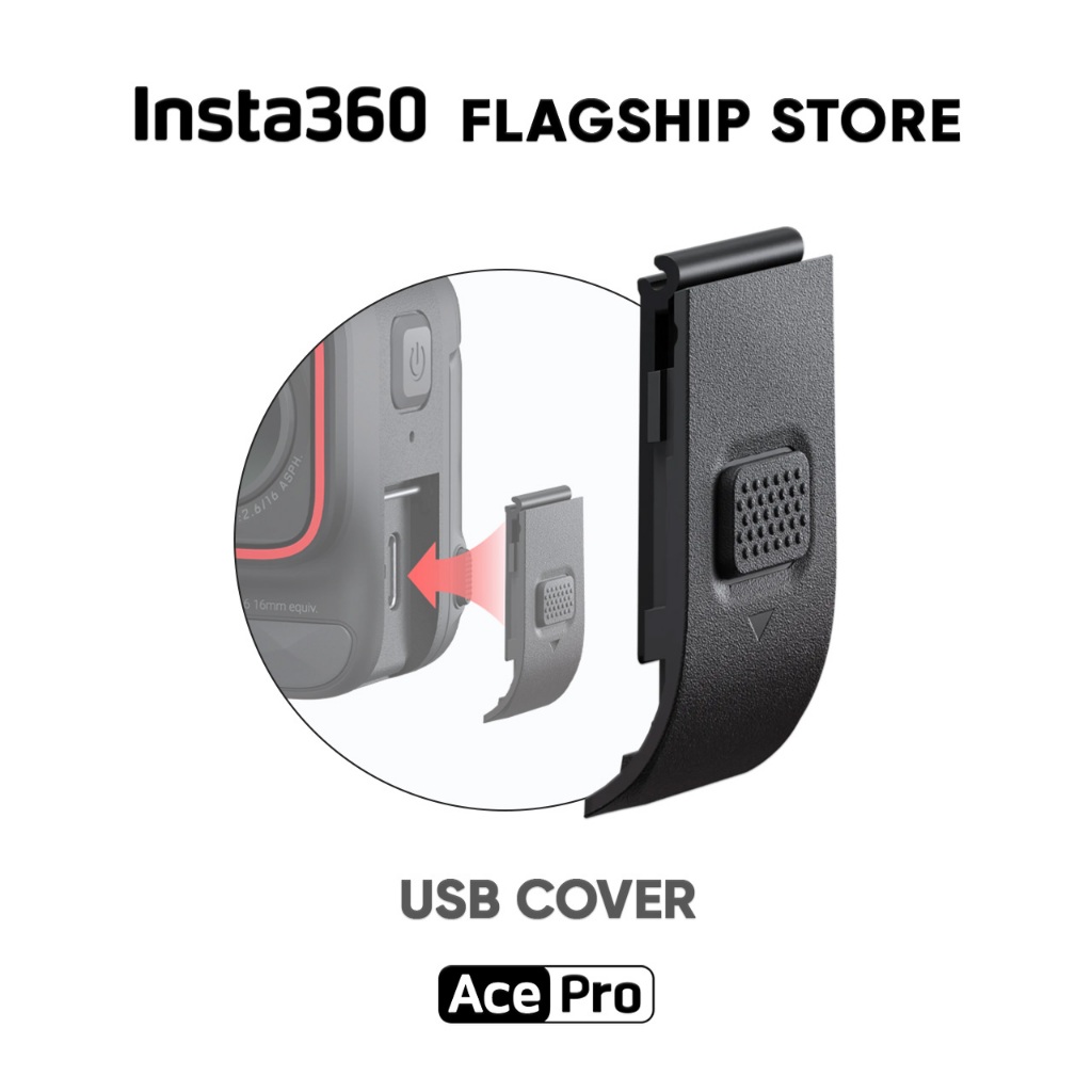 Insta360 ฝาครอบ USB Cover กันฝุ่นและความชื้น สำหรับ กล้อง ACE PRO ...