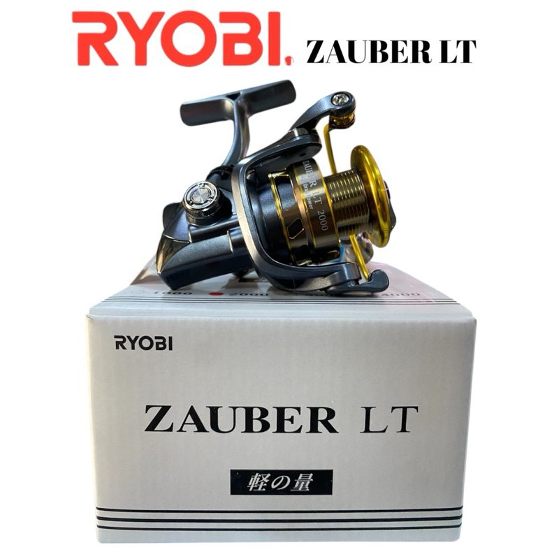 {พร้อมส่ง}รอกสปินนิ่ง Ryobi Zauber LT รุ่นใหม่ล่าสุด กล่องสีขาว เบรค 5. ...