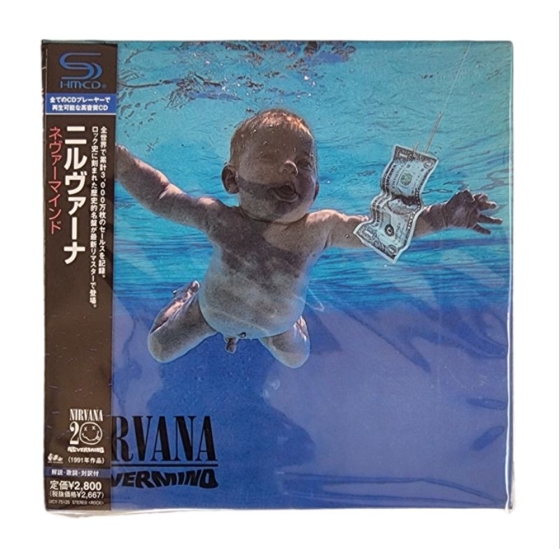 ซีดี เนวานาร์ CD Nirvana อัลบั้ม Nevermind แผ่น SHMCD Made in Japan มือ ...