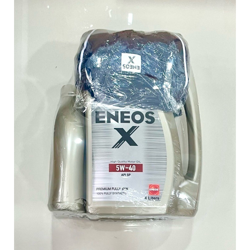 ENEOS X 5W-40 API SP PREMIUM FULLY SYNTHETIC น้ำมันเครื่องสังเคราะห์แท้ 1L 4 ลิตร และ 5 ลิตร ...