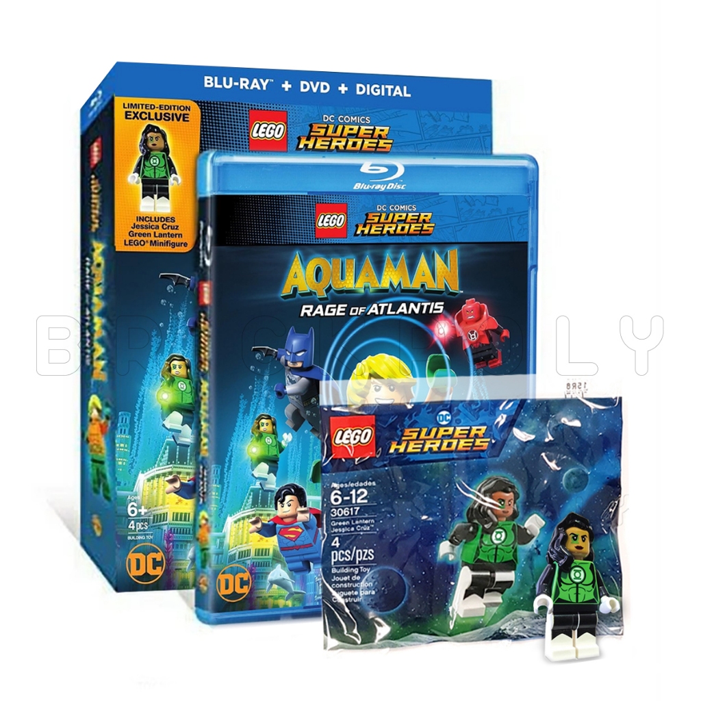 30617 : LEGO Video Blu-ray DC Comics Super Heroes Aquaman - Rage of ...