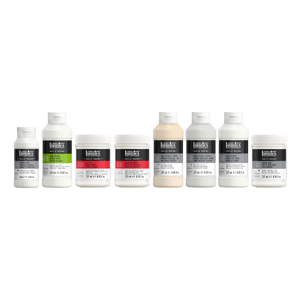 Liquitex Acrylic Mediums / Modelling Paste / Slow-dri / Gesso I สื่อผสม ...