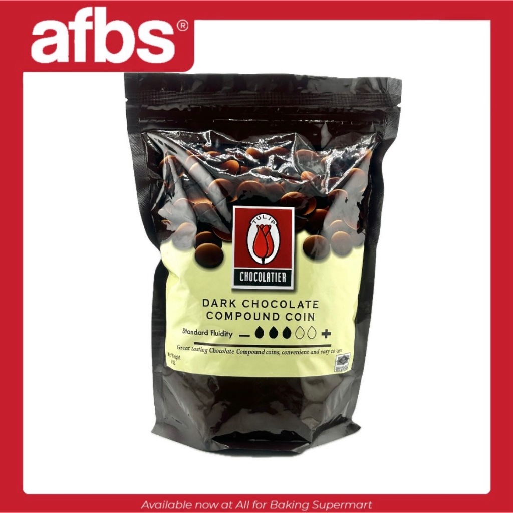 SUPERMART Tulip Dark Compound Coins 1 kg. #1109313 | Shopee Thailand